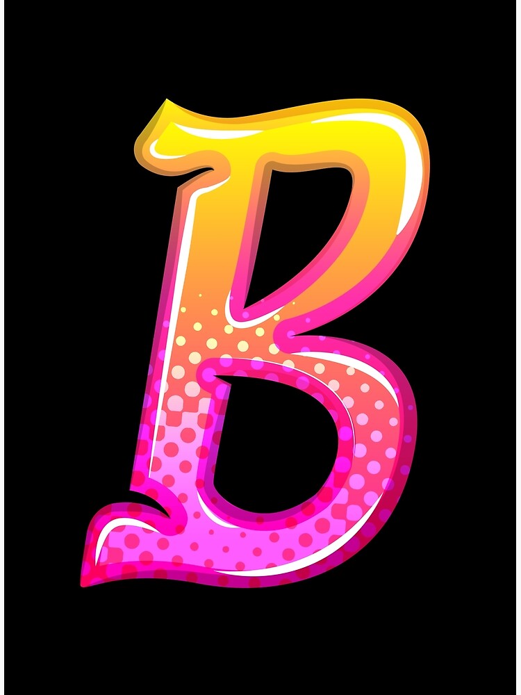 " Letter B Graffiti ( Graffiti Letters )" Poster for Sale by ...