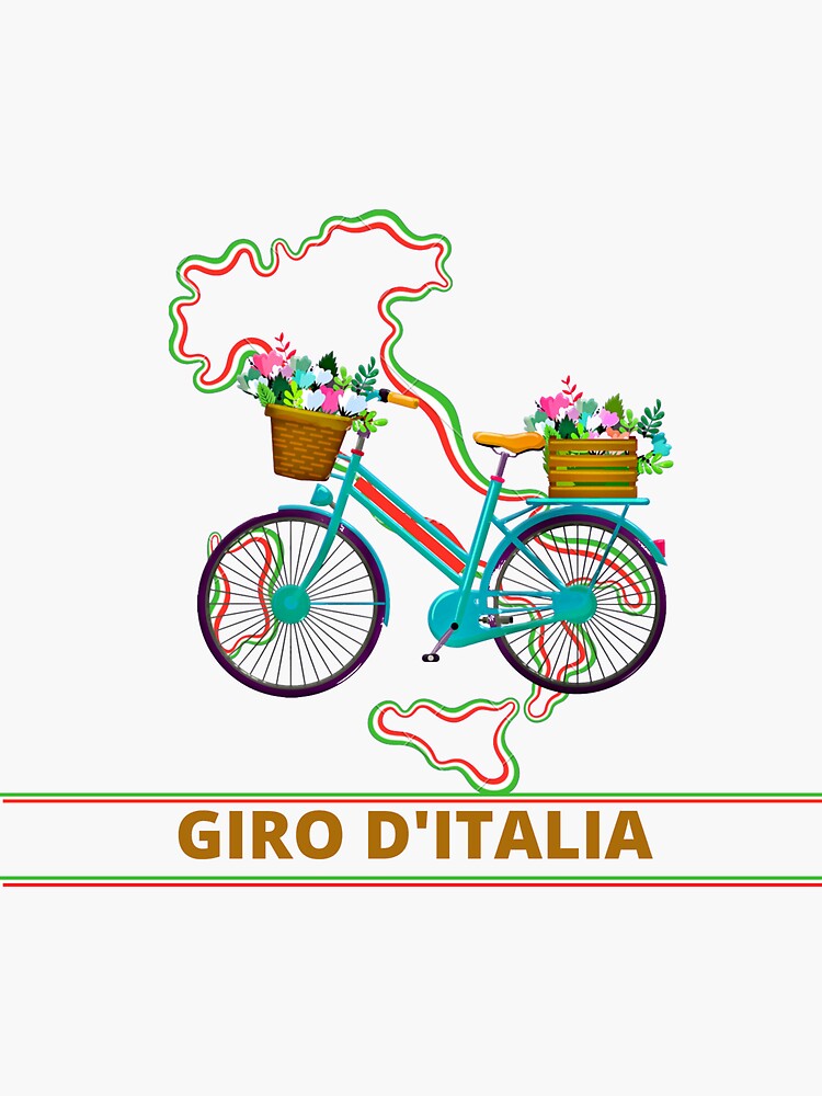 "Giro d'Italia" Sticker for Sale by ABBOUstore | Redbubble