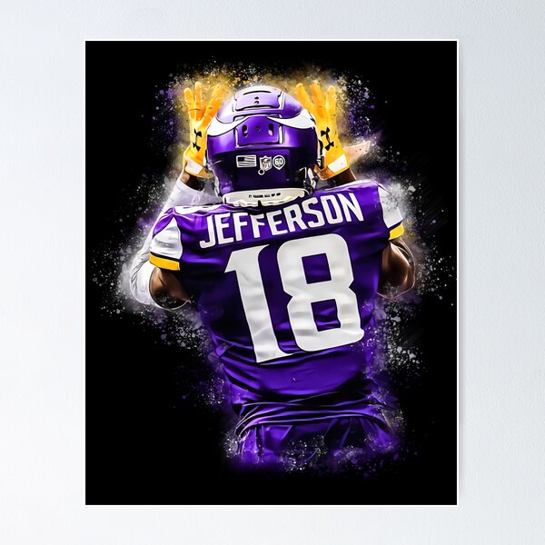 "Justin Jefferson JJ18/Best Seller Design For Men & Women" Poster for ...