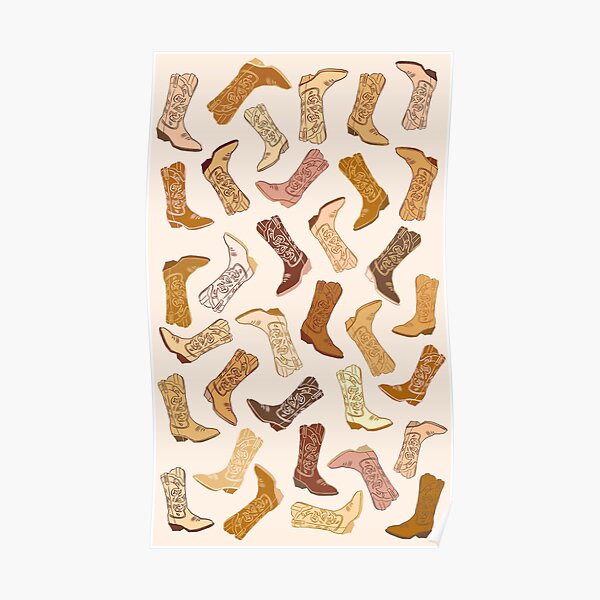 "The Wild West Print" Poster for Sale by sunbeamstudios | Redbubble