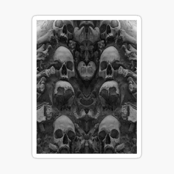 "Skulls" Sticker for Sale by B1Alessandrath | Redbubble