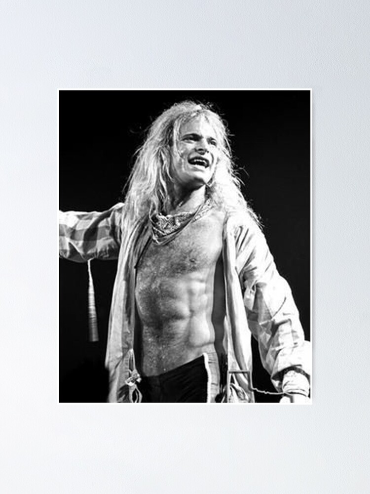 "David Lee Roth - Poster" Poster for Sale by Reeceps | Redbubble