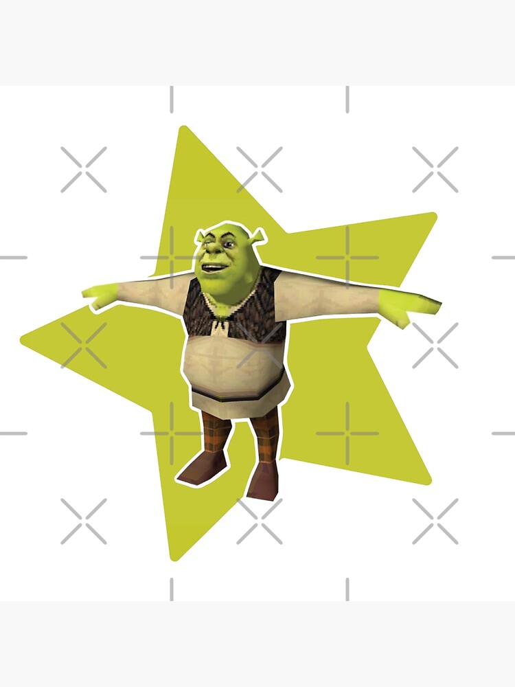 "Shrek star" Poster for Sale by illustrationsbm | Redbubble