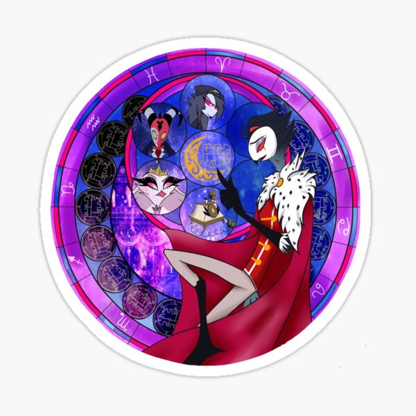 "Helluva Boss Stolas " Sticker for Sale by Animstickers | Redbubble