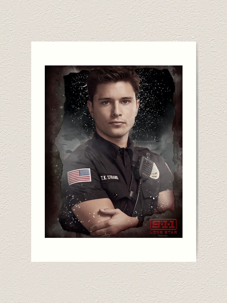 "9-1-1: Lone Star - TK Strand - Burned" Art Print for Sale by ...
