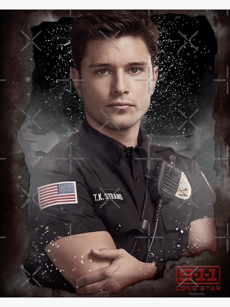 "9-1-1: Lone Star - TK Strand - Burned" Art Print for Sale by ...