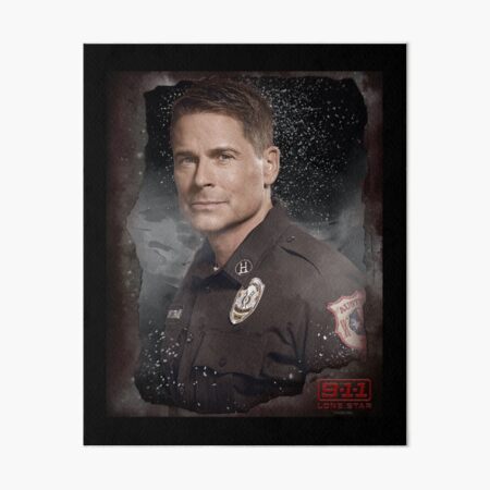 "9-1-1: Lone Star - Captain Owen Strand - Burned" Art Board Print for ...