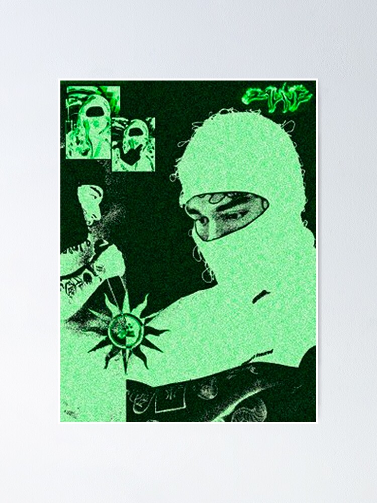 "yeat rapper neon green art" Poster for Sale by michaalec | Redbubble