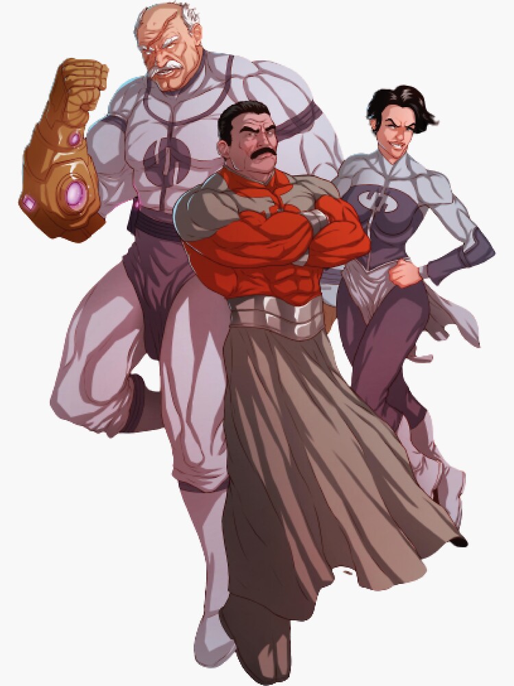 "Omni Man" Sticker for Sale by onlydrawning | Redbubble