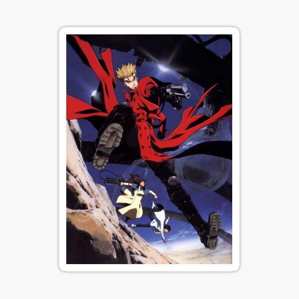 "Classic Trigun" Sticker for Sale by vilmagoldner | Redbubble