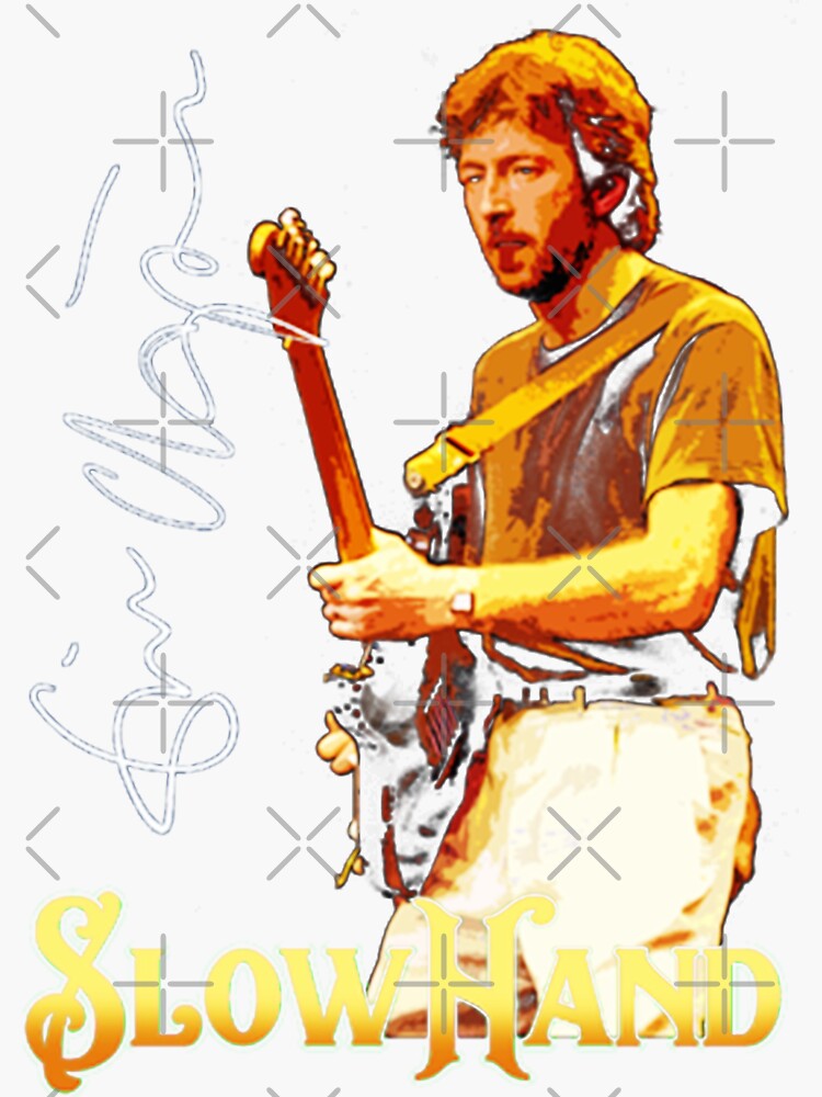 "Eric Clapton Classic" Sticker for Sale by avarSDHarshita | Redbubble