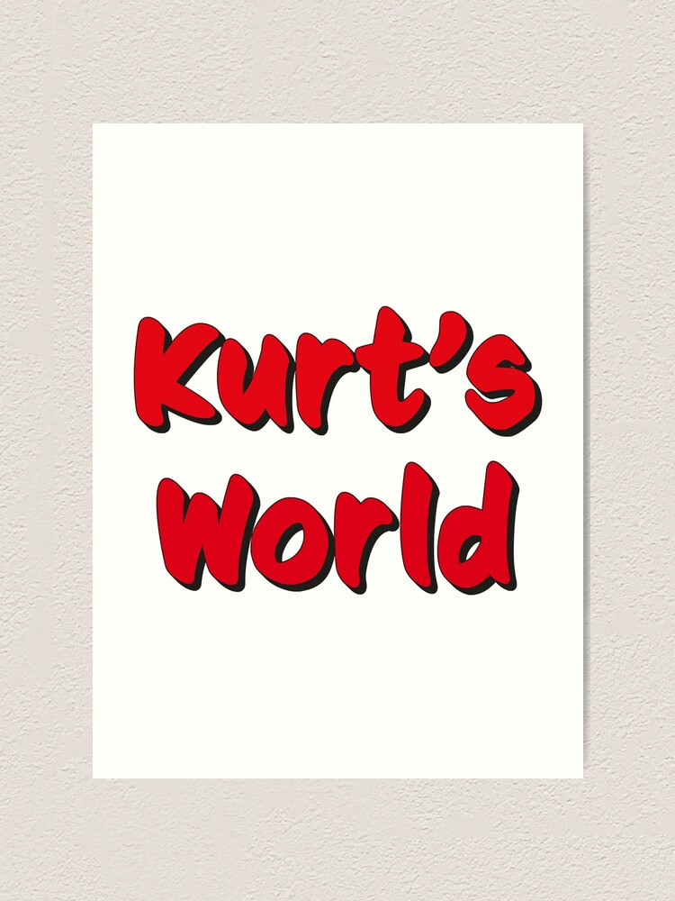 "Kurts World Kurt Kunkle Joe Keery Spree" Art Print for Sale by ...