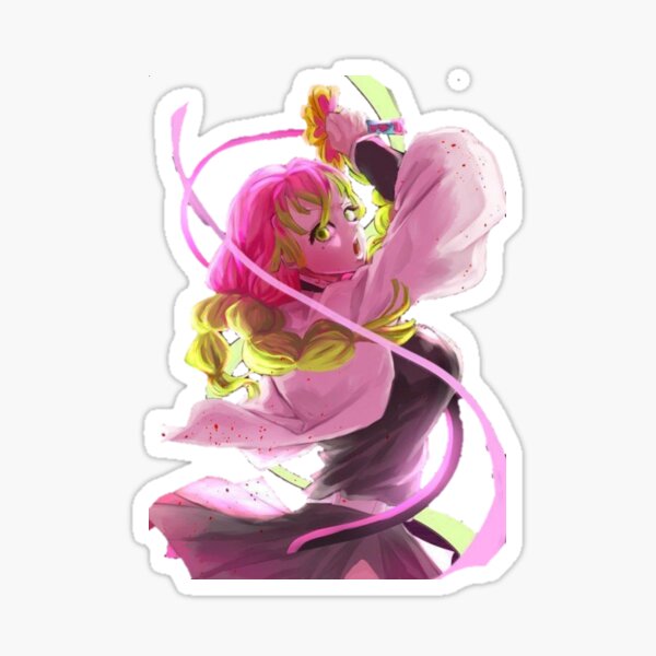 "Mitsuri" Sticker for Sale by THESTONEART | Redbubble