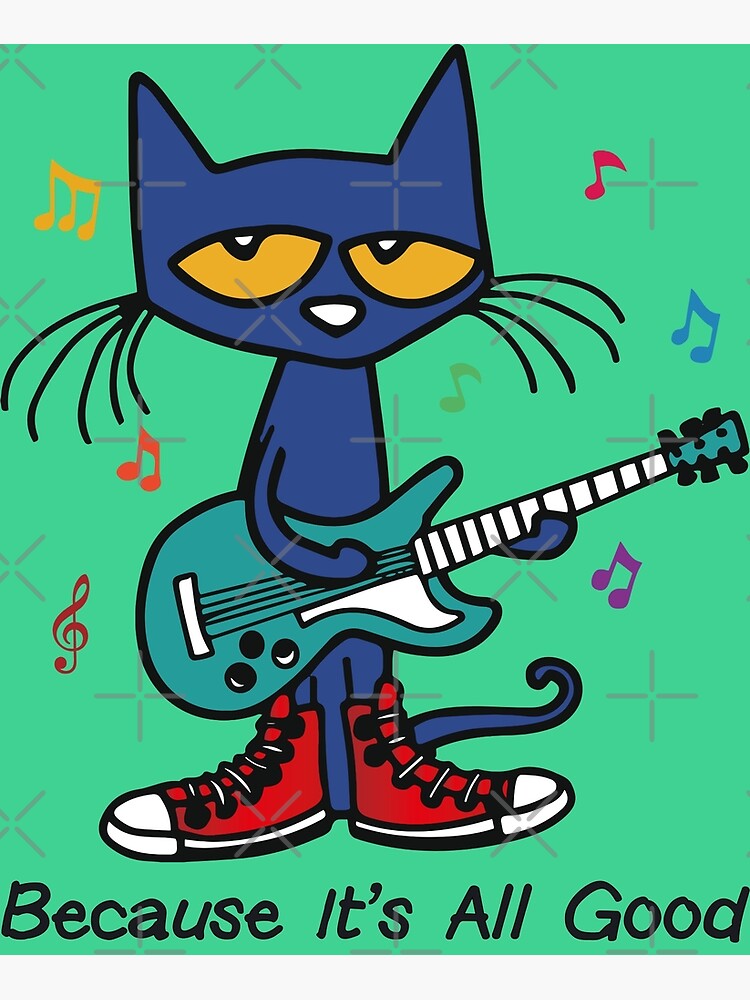 Pete The Cat Premium Matte Vertical Poster