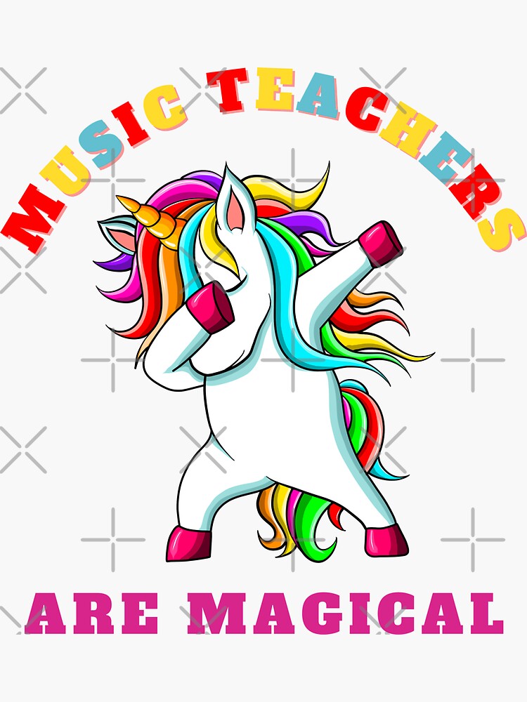 "Unicorn Music Teachers Are Magical For Music Teachers And Music ...