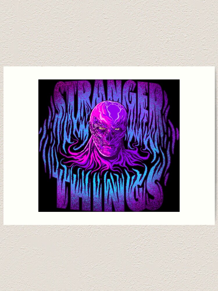 "Vecna T - Stranger Things " Art Print for Sale by Rangeone1 | Redbubble