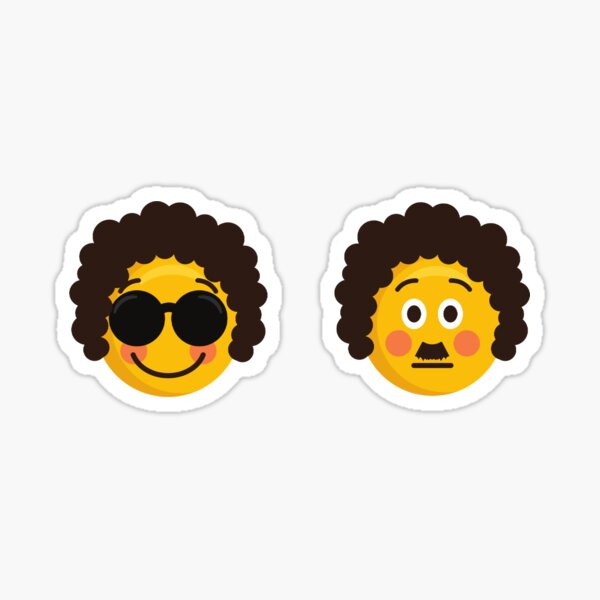 "Retro hippie emojis" Sticker for Sale by DaniBazz | Redbubble