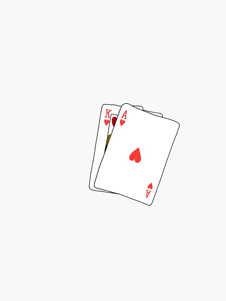 "Playing Cards" Sticker for Sale by Scrapbookpower | Redbubble