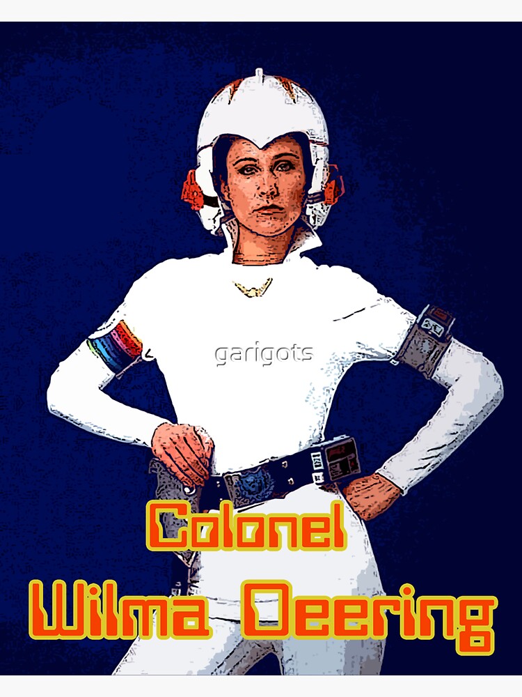 "Colonel Wilma Deering" Sticker for Sale by garigots | Redbubble