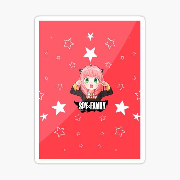 "anya forger spy x family" Sticker for Sale by originalgift | Redbubble