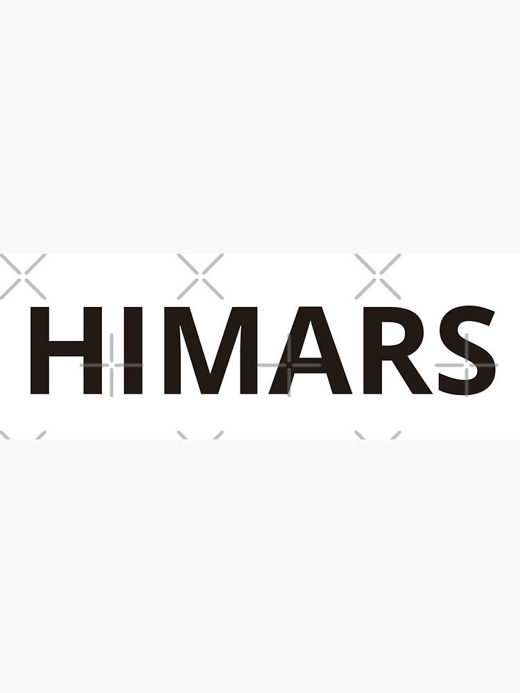 "Himars" Sticker for Sale by ideamake | Redbubble