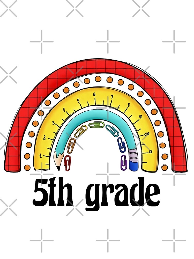 "Fifth Grade Student, Back to School, First Day Of School" Poster for ...