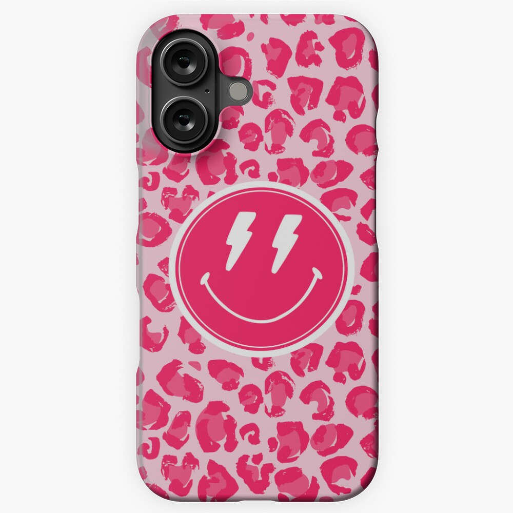 "Preppy School Supplies, Preppy, Aesthetic, Pink, Leopard Print, Smile ...