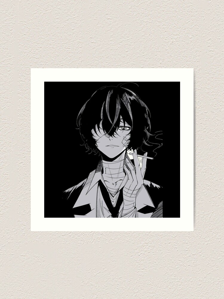 "Dazai Osamu - Bungou Stray Dogs" Art Print for Sale by SM3KM | Redbubble