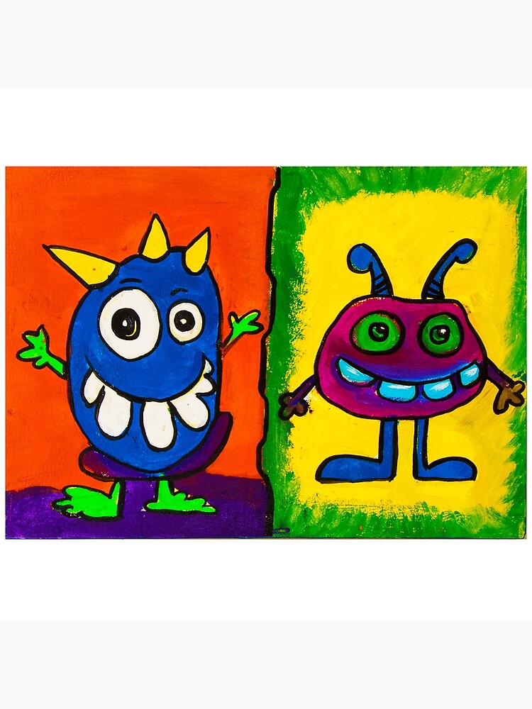 "cartoon characters" Poster for Sale by karima-eldeeb | Redbubble