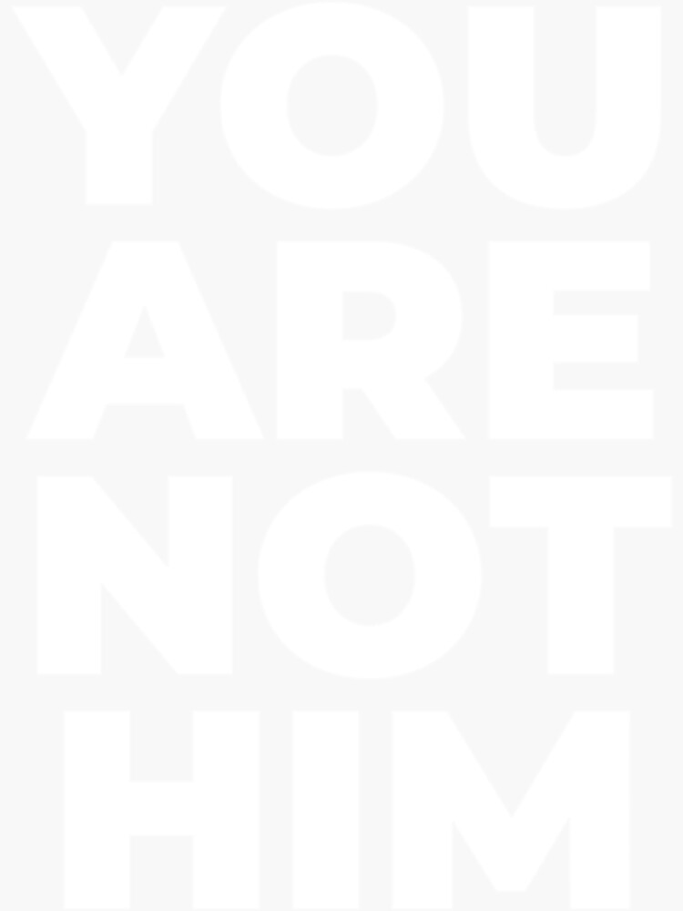 "You Are Not Him JiDion " Sticker for Sale by BurstGifts | Redbubble