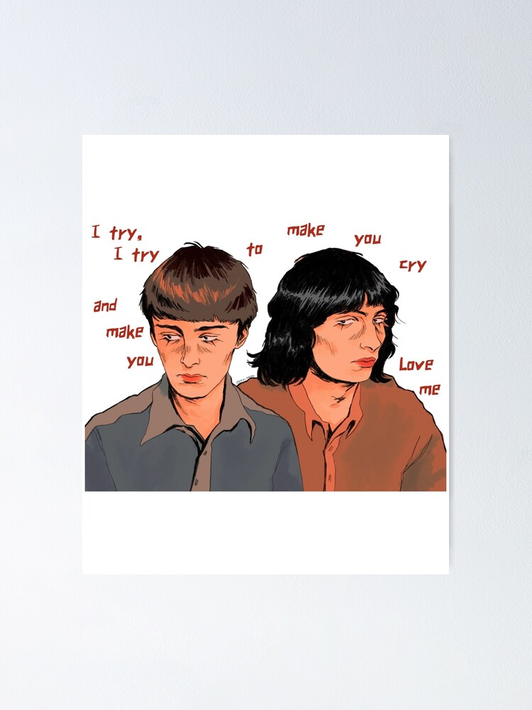 "byler" Poster for Sale by cynthyaart | Redbubble