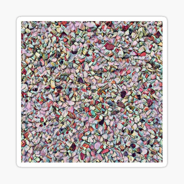 "Pink Gravel Salt" Sticker for Sale by JoyFilledLife | Redbubble