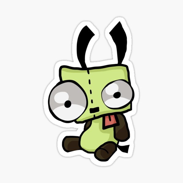 "Gir Fanart" Sticker for Sale by Soaq | Redbubble