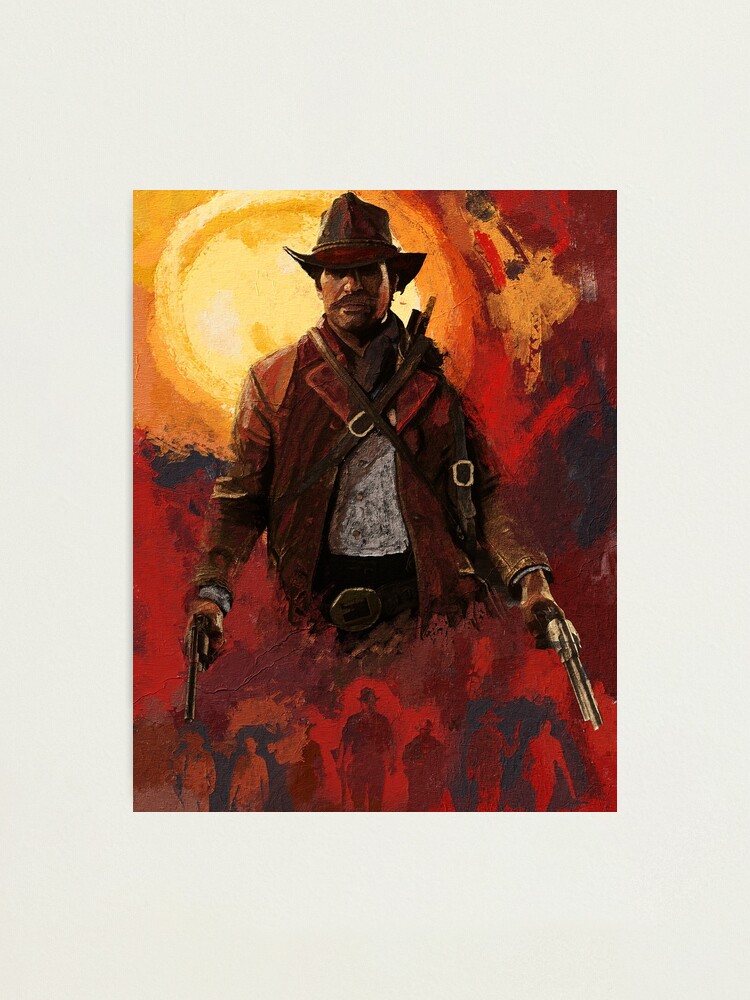 "Arthur Morgan RDR2" Photographic Print for Sale by rdrmaniac | Redbubble