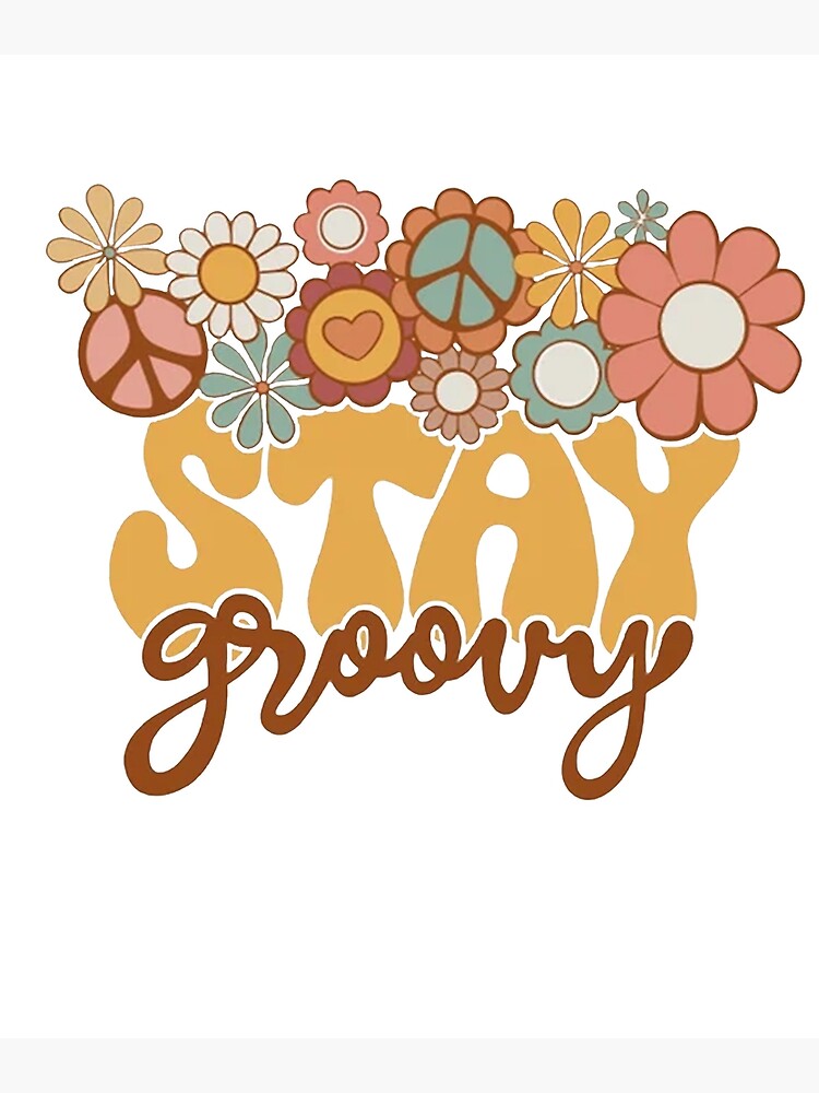 "Retro Stay Groovy Shirt, Preppy Shirt, Hippie Summer Shirt, Hippie 70s ...