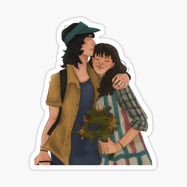 "Mike and Eleven" Sticker for Sale by vickiacnh | Redbubble