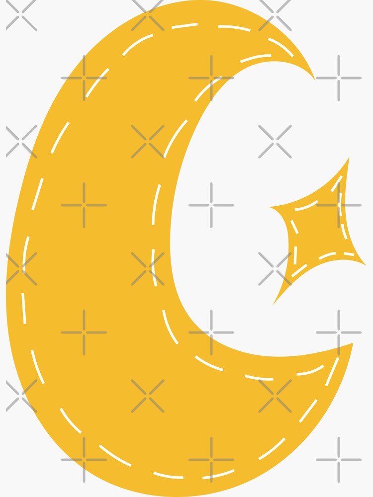 "retro moon & star sticker" Sticker for Sale by keeganemma | Redbubble