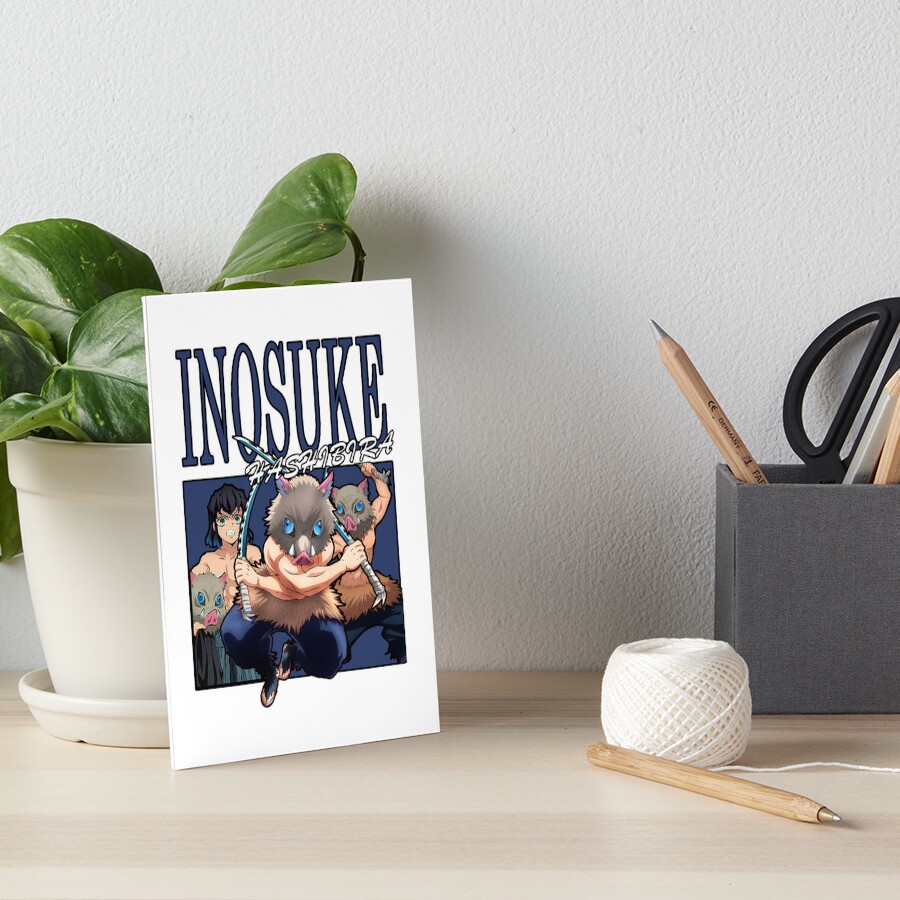 "Inosuke Hashibira demon slayer" Art Board Print for Sale by ...