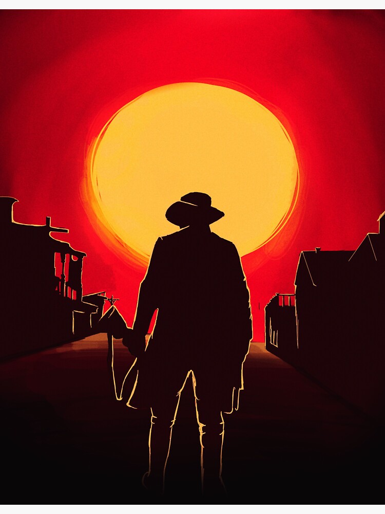 "Arthur Morgan Red Dead Redemption" Sticker for Sale by rdrmaniac ...