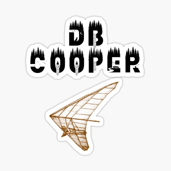 "Db cooper" Sticker for Sale by movie-popcorn | Redbubble