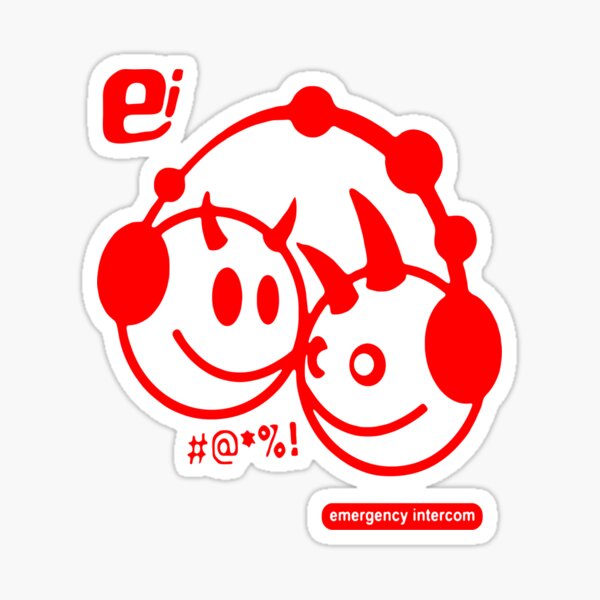 "Emergency Intercom" Sticker for Sale by home-of-print | Redbubble