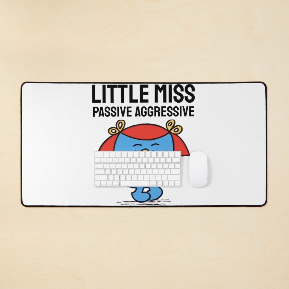 "Little Miss Passive aggressive" Sticker for Sale by AbbieGregory ...