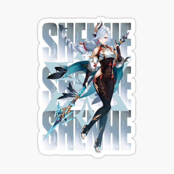 "GENSHIN IMPACT | SHENHE" Sticker by MaxwellYT | Redbubble