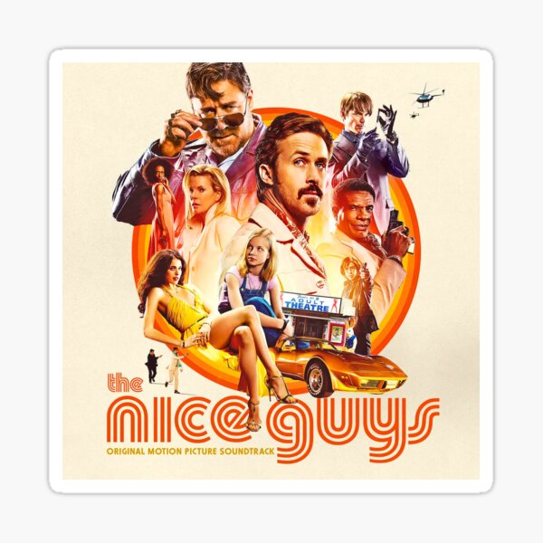 "The Nice Guys" Sticker for Sale by Totoparano | Redbubble