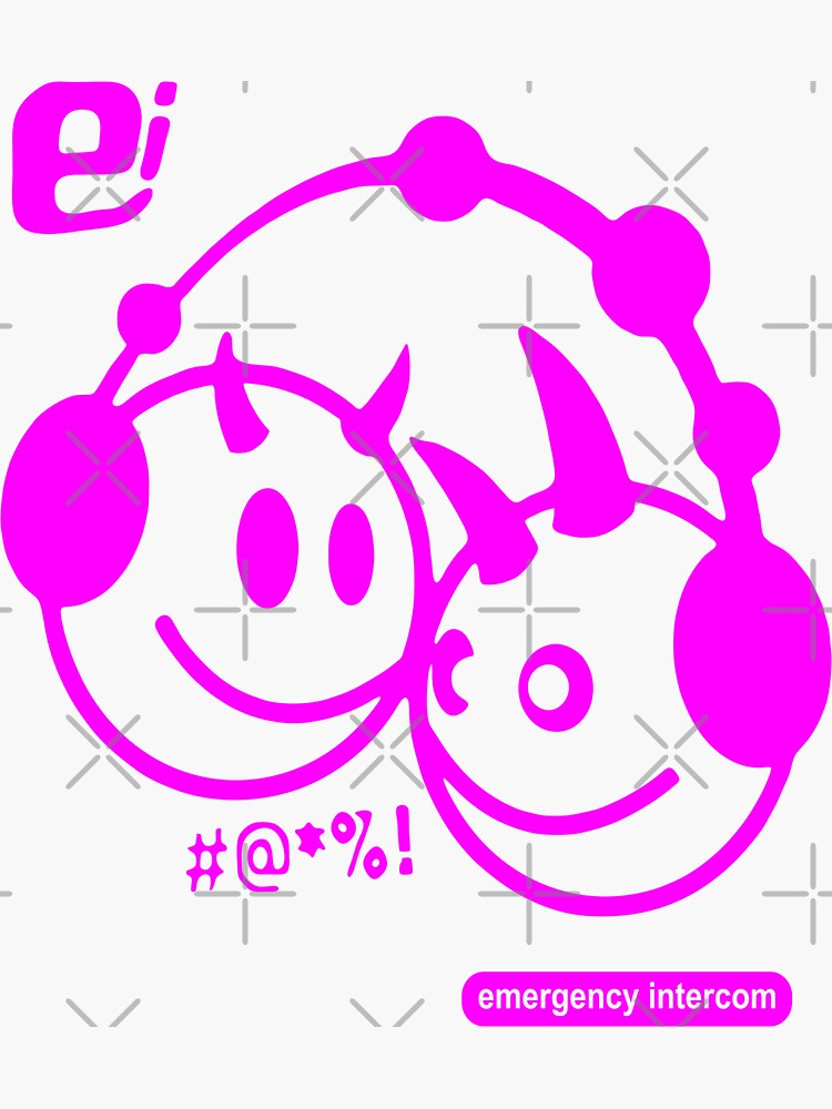 "Emergency Intercom" Sticker for Sale by home-of-print | Redbubble