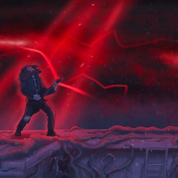 "Eddie The Bat Slayer" Sticker for Sale by treescantjump | Redbubble