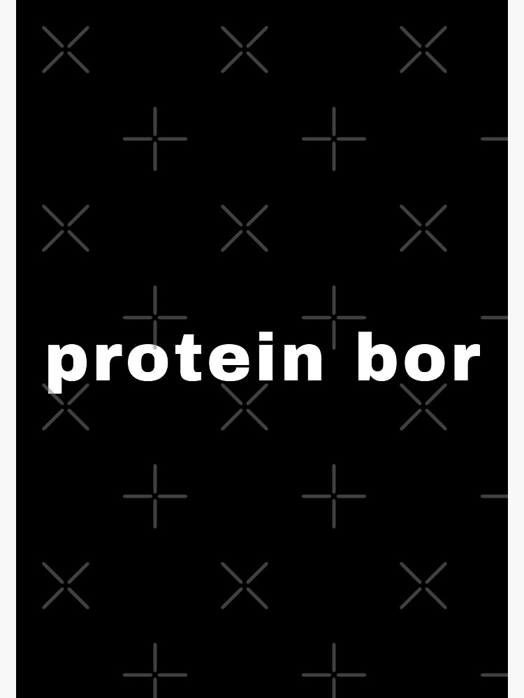 "protein bor tiktok meme" Photographic Print for Sale by POPCulturejb ...
