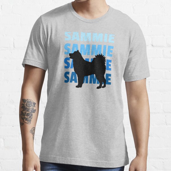"Sammie the Samoyed Dog Breed Design" Essential T-Shirt for Sale by ...