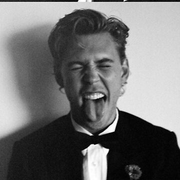 "austin butler photo booth sticker" Sticker for Sale by feliciadesigns ...