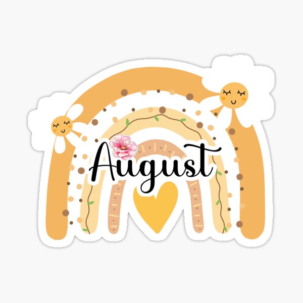 "Floral August, August Birthday, August Anniversary, Floral August ...